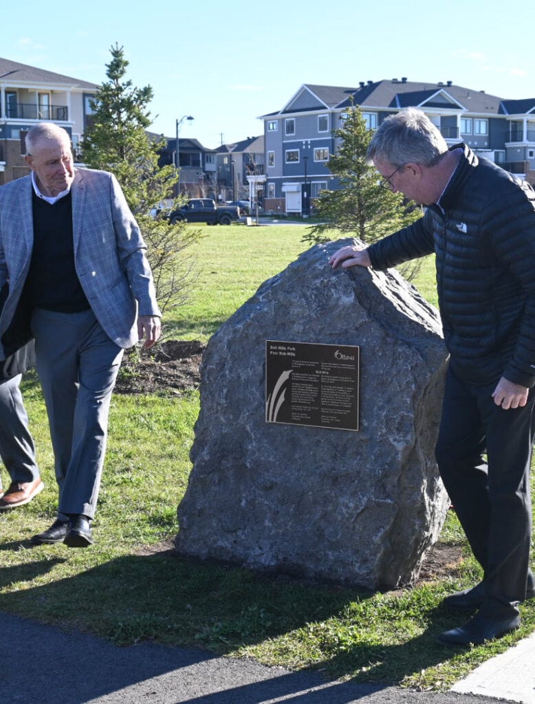 Official naming ceremony for Bob Mills Park - Glen Gower | Councillor ...